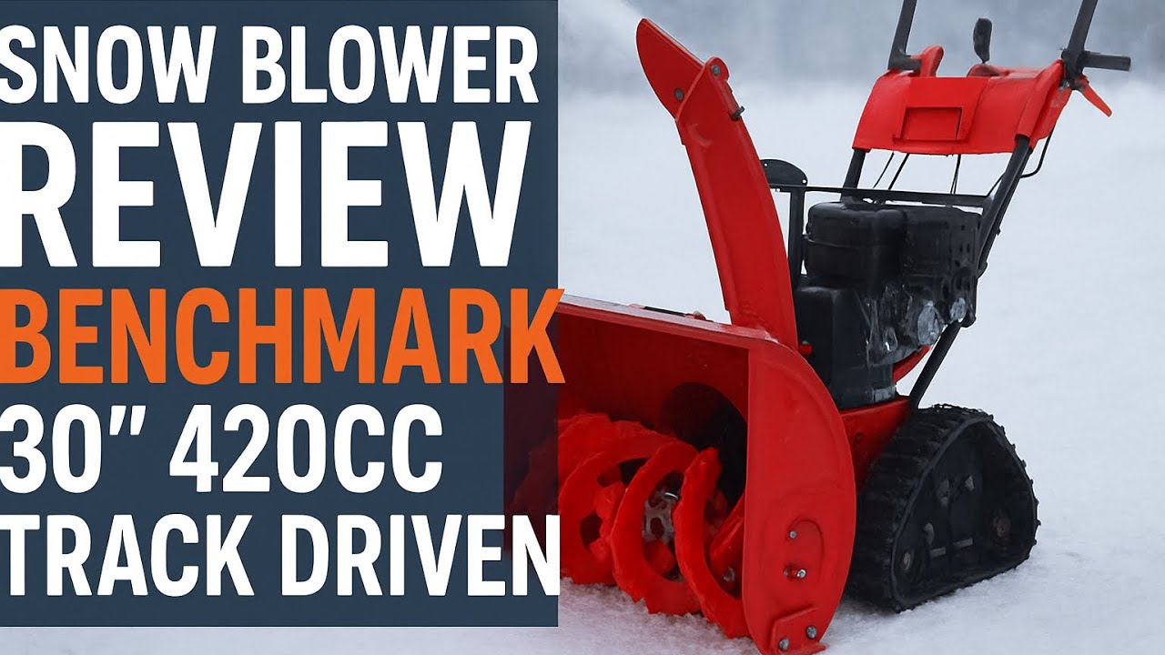 2025 Benchmark 30” 420cc snowblower from Home Hardware. Extended cut ...