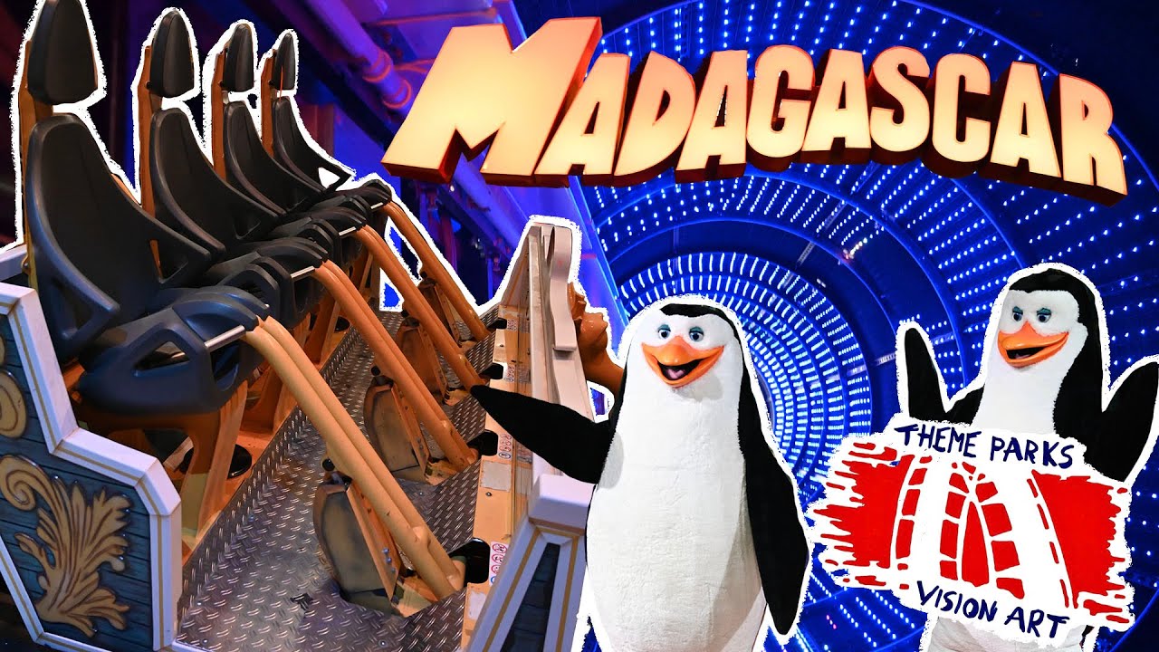 Motiongate Dubai Madagascar Behind The Scenes Tour - YouTube