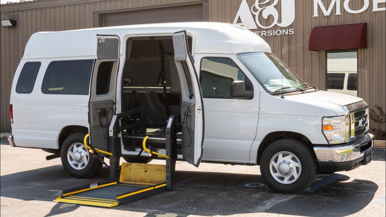 Walk-Around Tour of 2013 Ford E-250 Paratransit Wheelchair Van ...