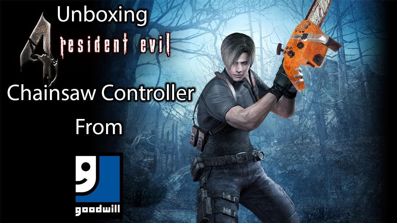 Unboxing Resident Evil 4 chainsaw controller from Goodwill - YouTube