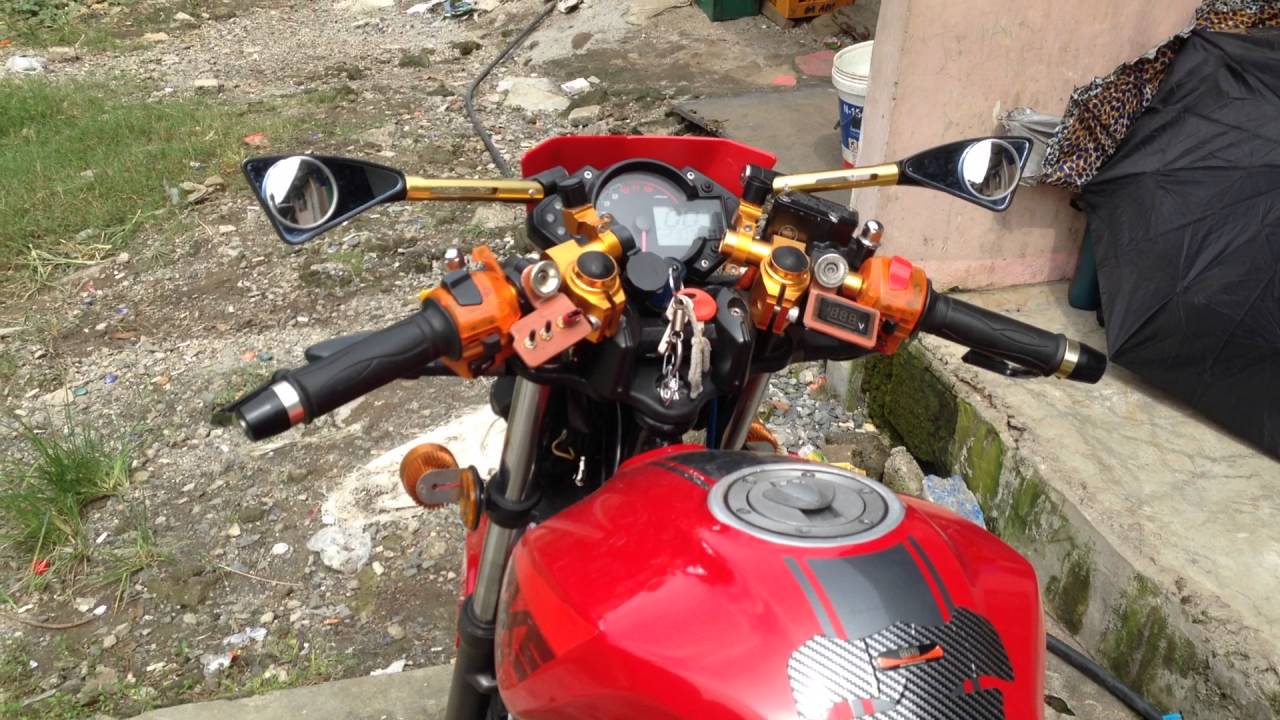 RKS 150 KEEWAY SEMI MOD - YouTube