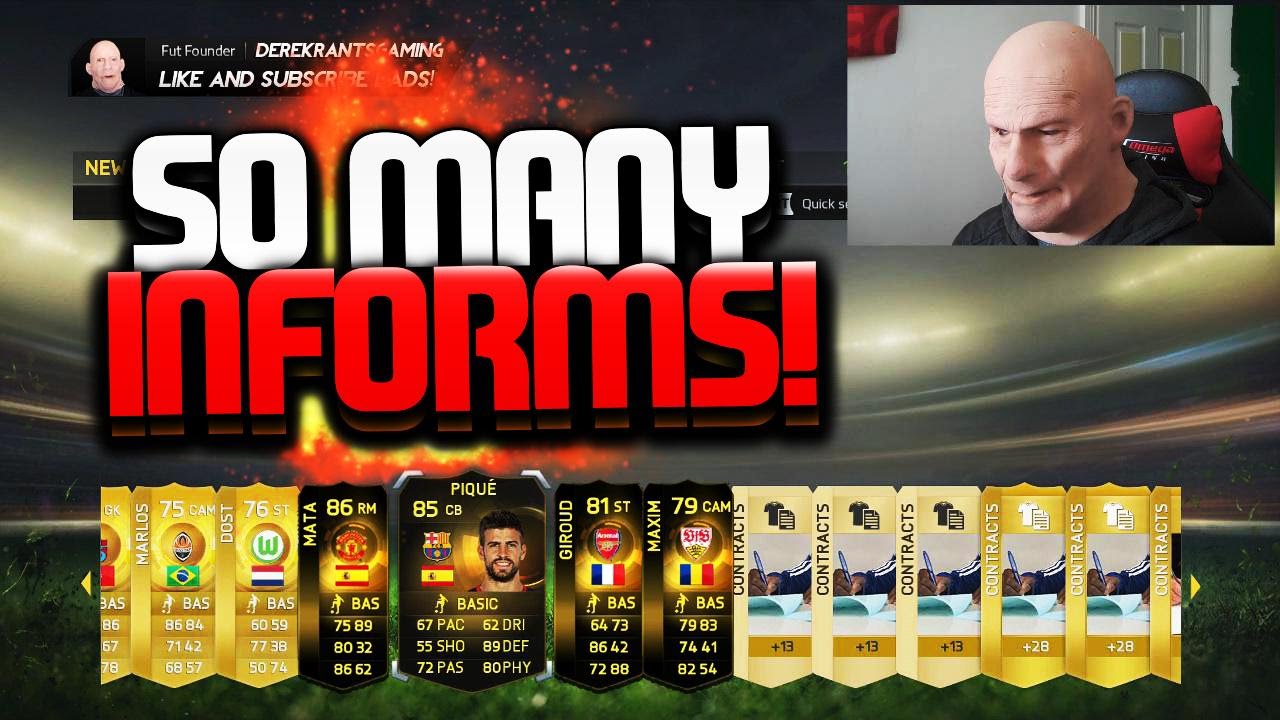 WOW!! SO MANY IN FORMS - FIFA 15 - YouTube