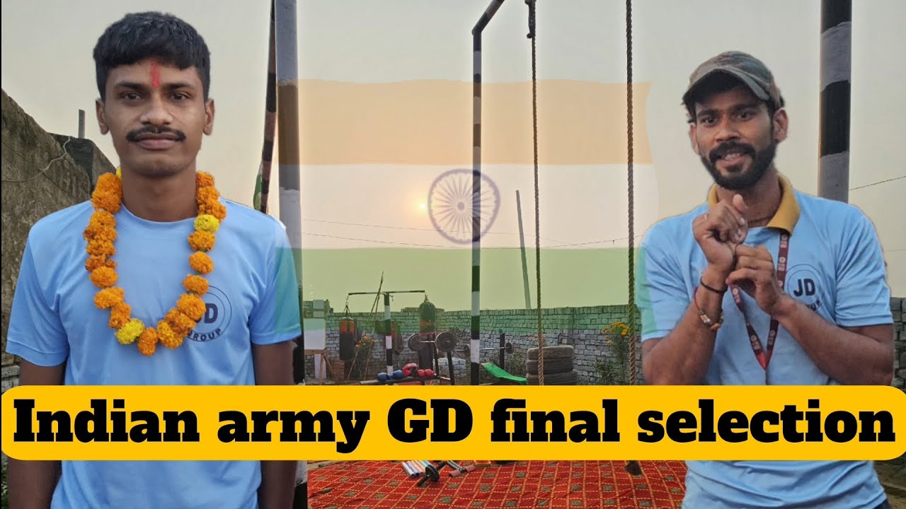 Indian army GD final selection | #haryana #bihar #uppolice - YouTube