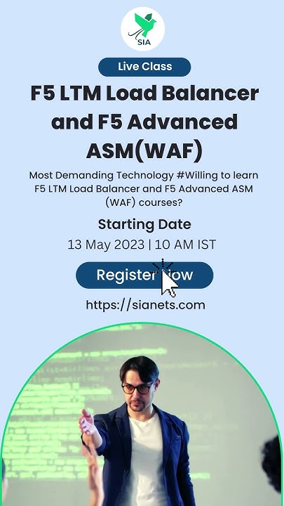 F5 LTM Load Balancer and F5 Advanced ASM (WAF) Live Course | Register Now - YouTube