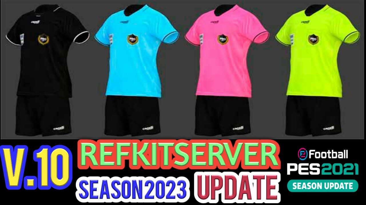 PES 2021 RefKit Update v10 AIO Season 2023 - YouTube