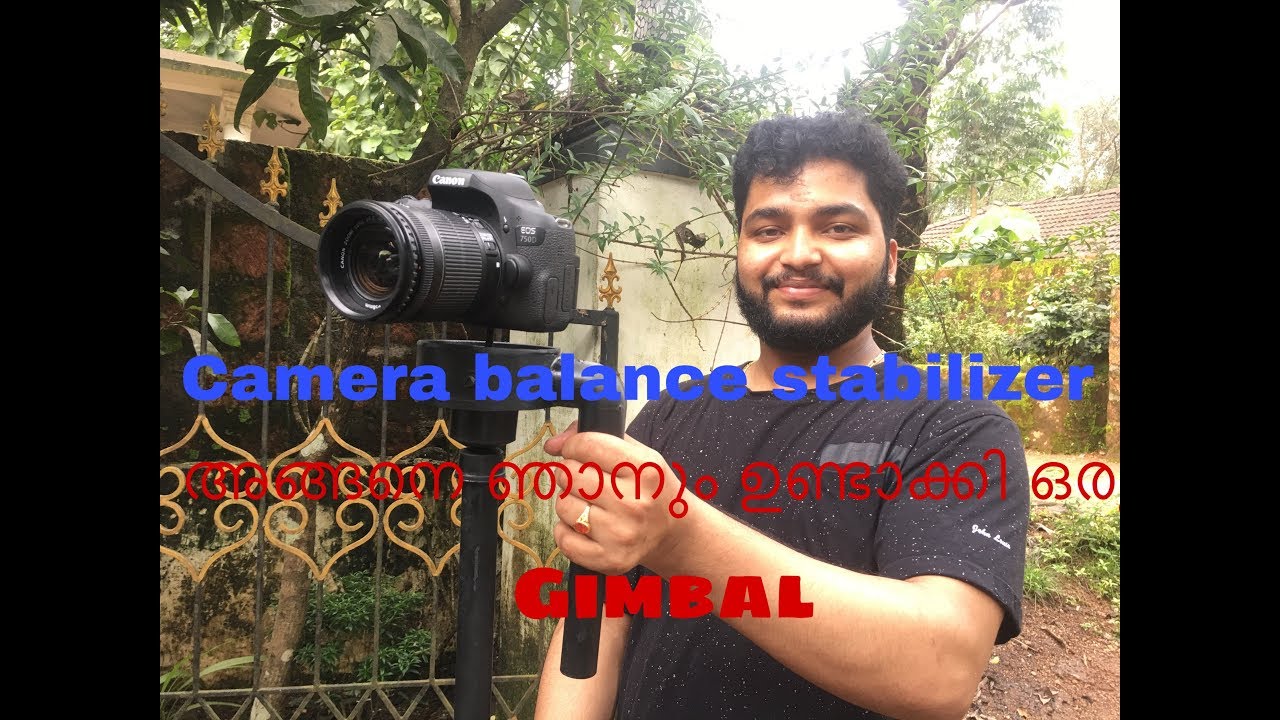 Home Made Gimbal- Camera balance Stabilizer - YouTube