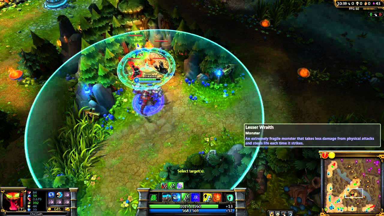 Battlecast Cho'Gath Preview Emotes, Sounds, Abilities - YouTube