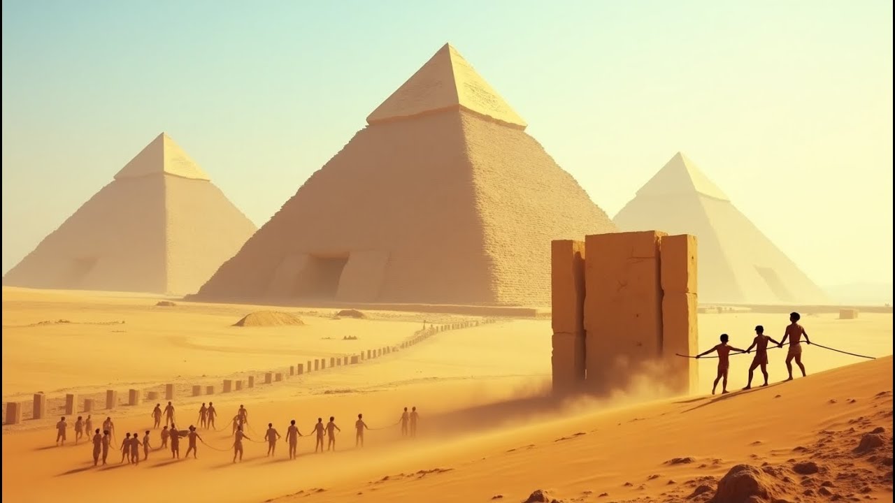 How did the pharaohs build the pyramids - YouTube