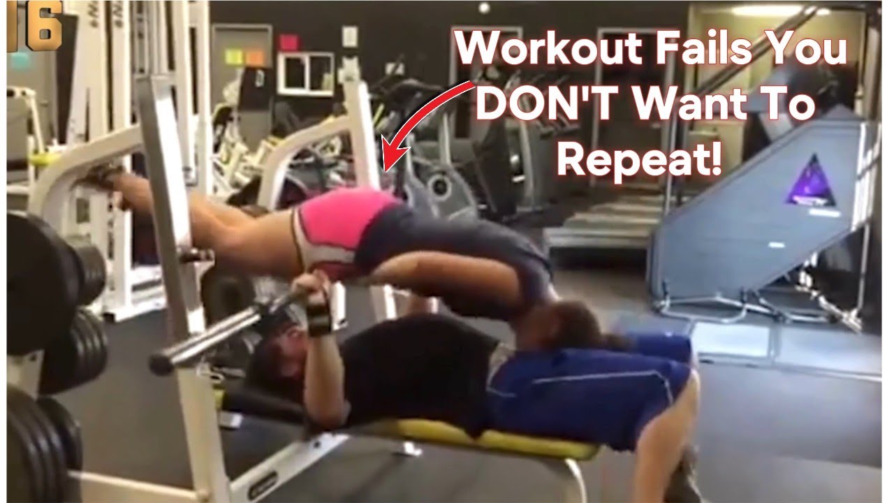 34 Workout Fails You DON'T Want To Repeat! - YouTube