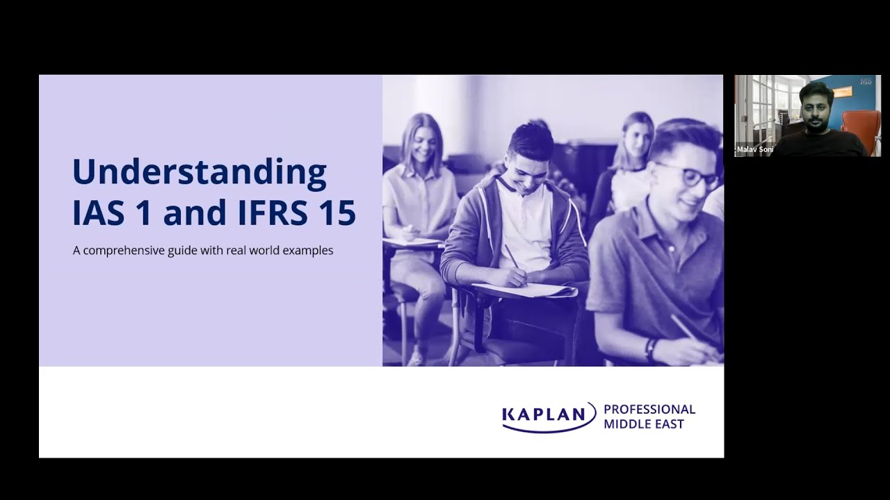 Webinar: Understanding IAS 1 and IFRS 15: A Comprehensive Guide with ...