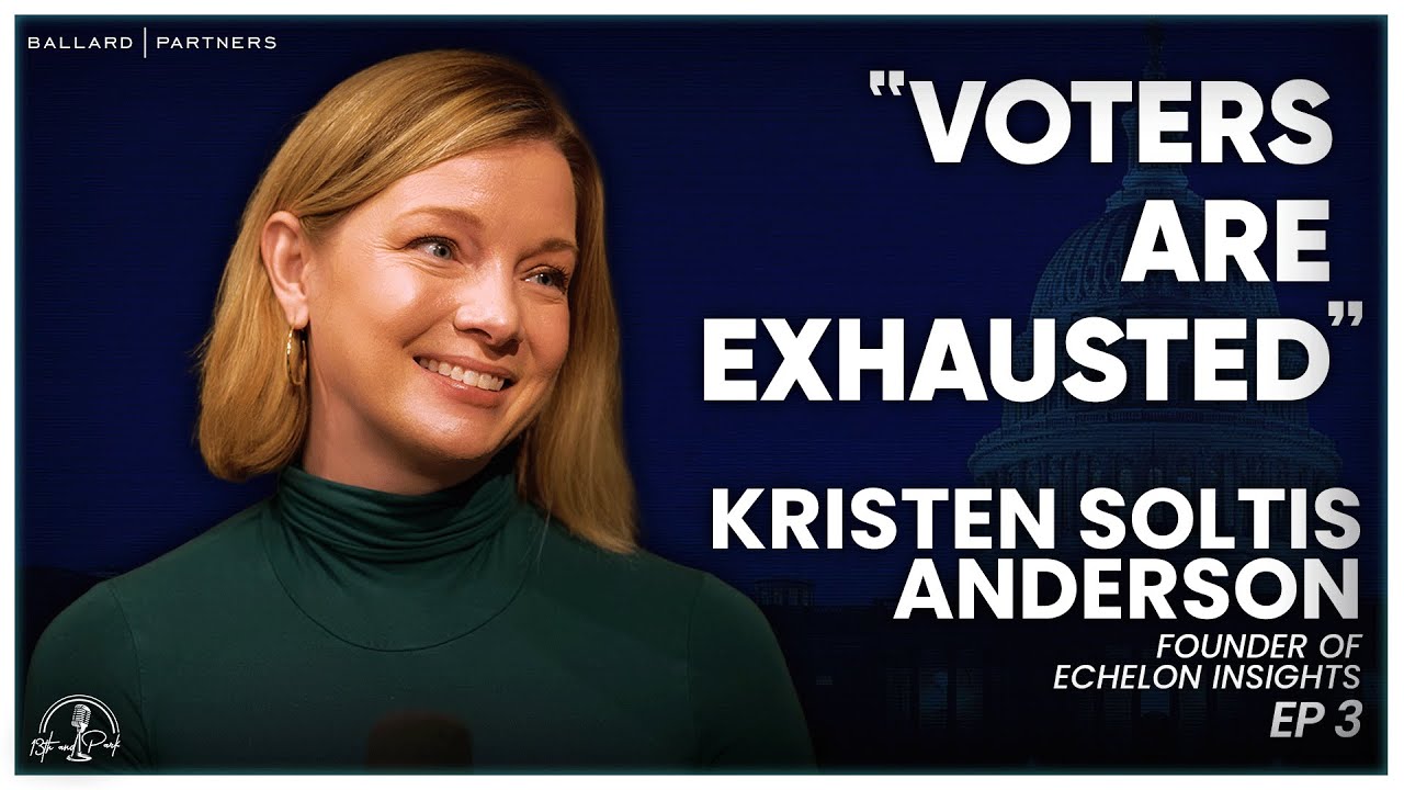 What Voters Really Want: Echelon Insights’ Kristen Soltis Anderson ...