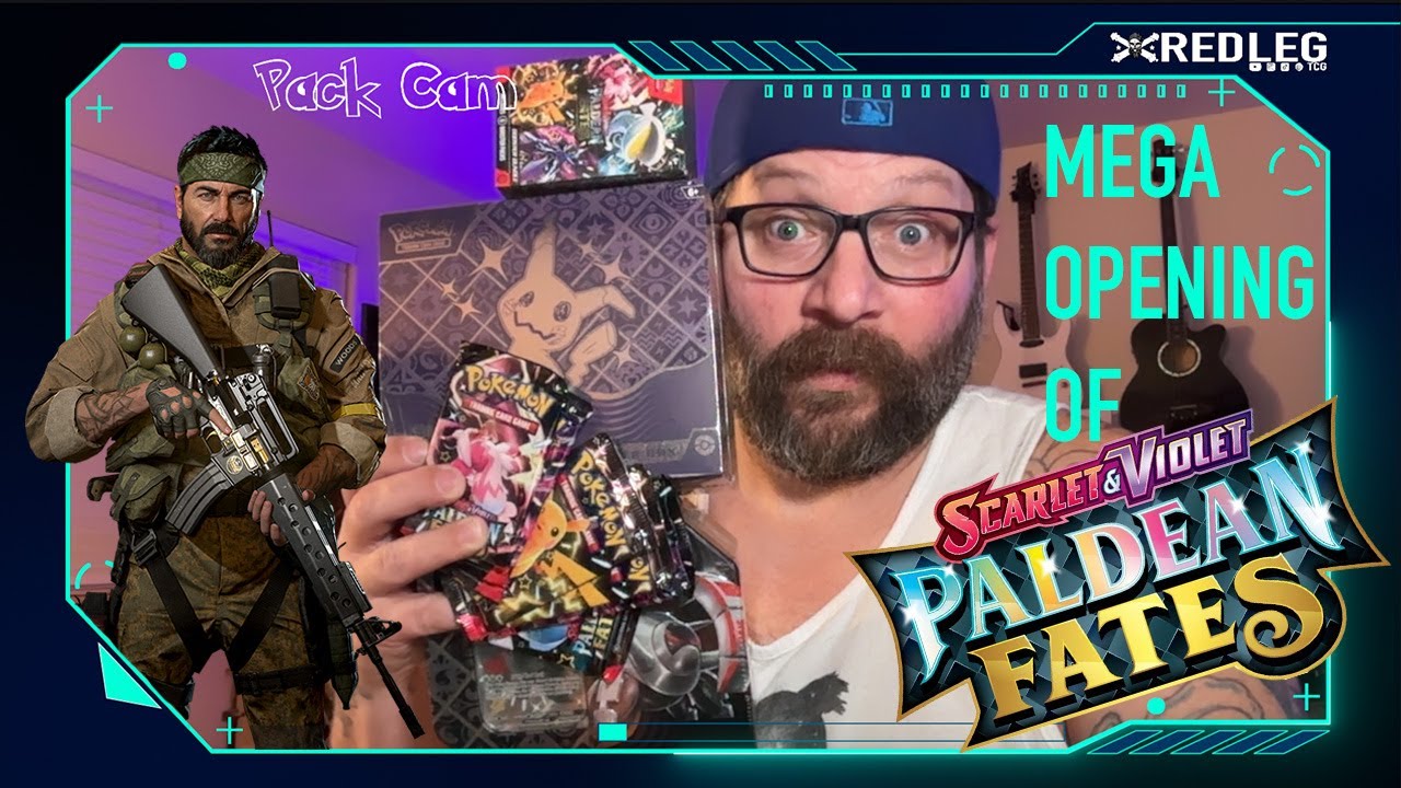 Paldean Fates and Black Ops 6 | Opening ETB, IRON TREADS Tin, Booster ...