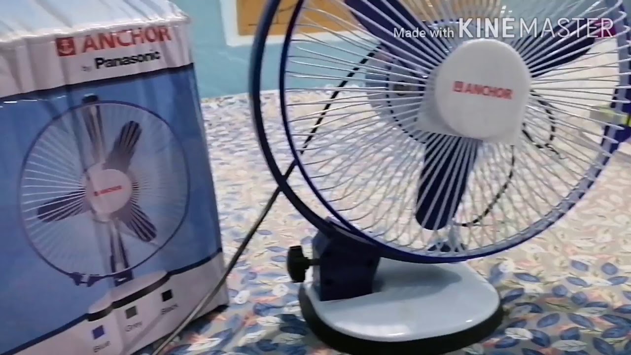 Unboxing Anchor Table Fan💐😊 - YouTube