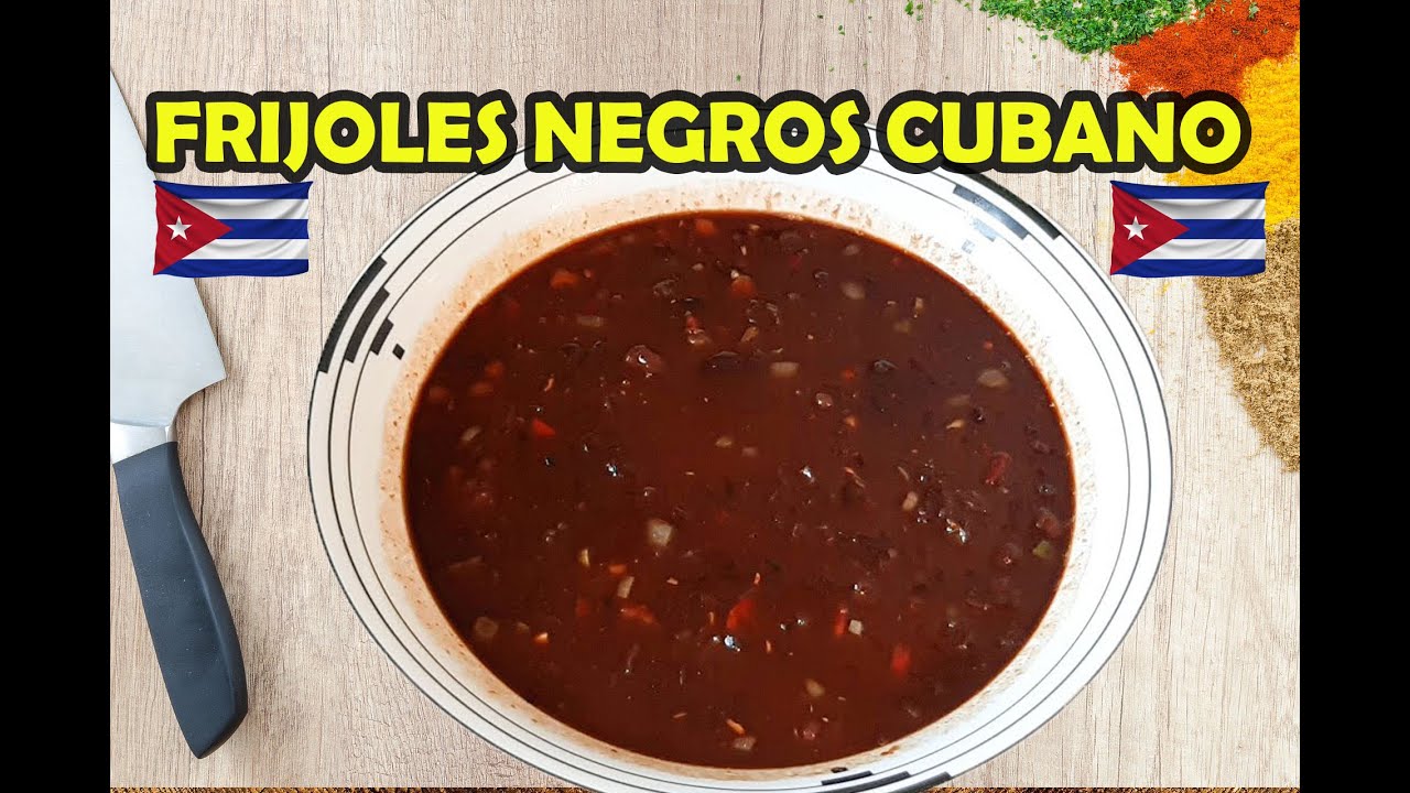 Potaje de Frijoles Negros Cubano receta paso a paso - YouTube