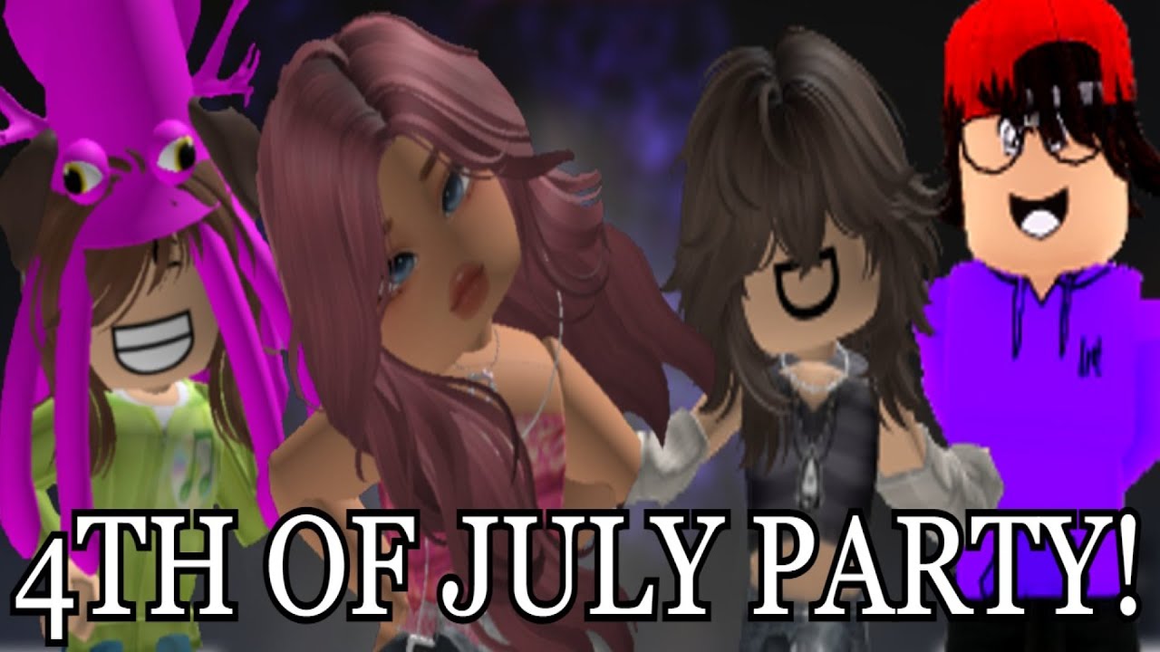 I WENT TO THE 4TH OF JULY BLOXBURG PARTY!.. (Roblox) - YouTube