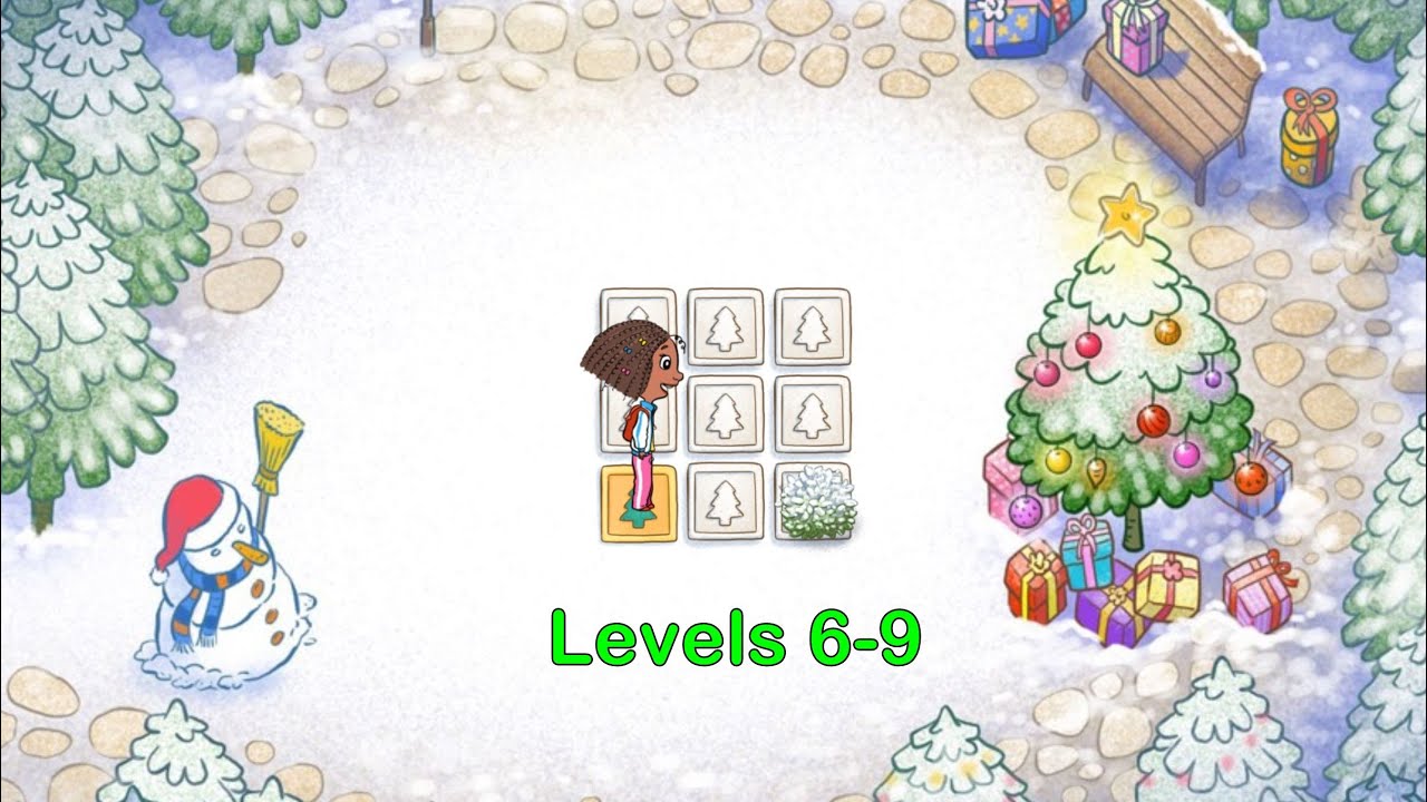 Learn Run Marco! - Winter Wonderland - Levels 6-9 - Loops - YouTube