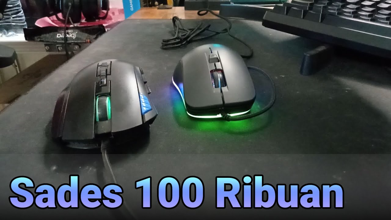 Gaming Mouse RGB Sades Lance & Axe | Unboxing & Review Indonesia - YouTube