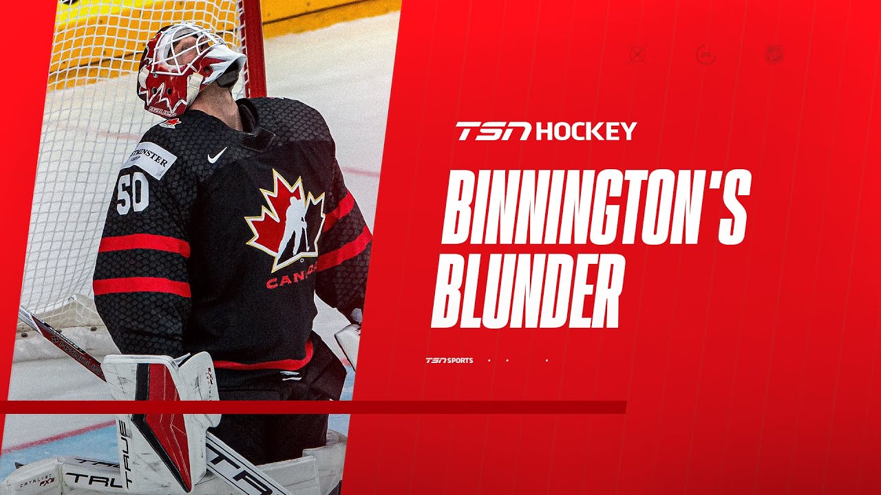 Binnington blunder sinks Canada against Sweden - YouTube