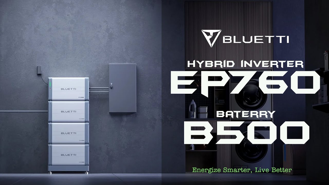 BIẾN TẦN HYBRID BLUETTI EP760 | BLUETTI HYBRID INVERTER EP760 - YouTube