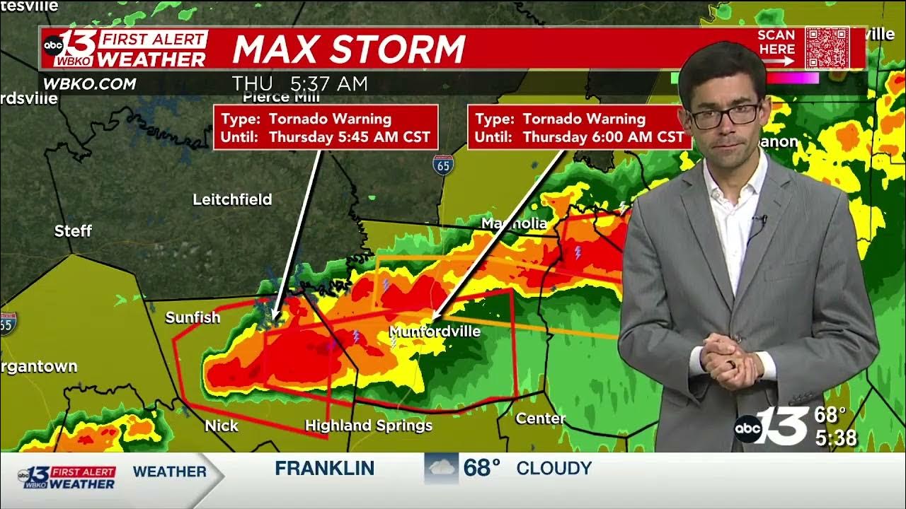 WBKO Severe Weather Coverage February 6, 2025 - YouTube