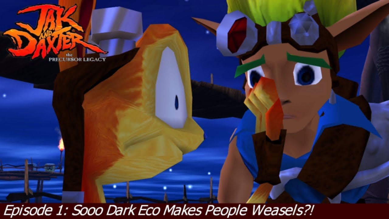 Let's Play Jak & Daxter The Precursor Legacy (PS2) Episode 1: Sooo Dark ...