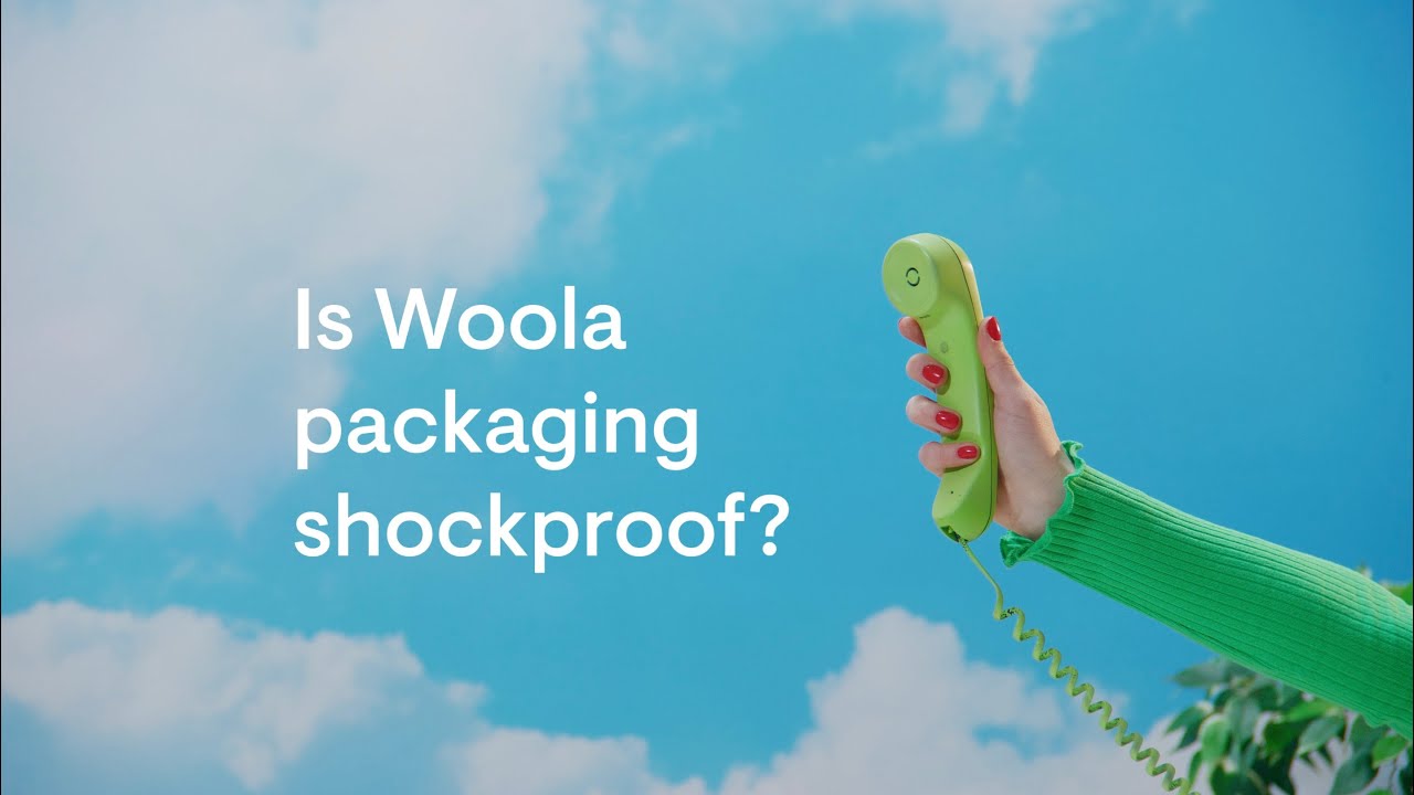 Woola Product Tests: Is Woola packaging shockproof? - YouTube