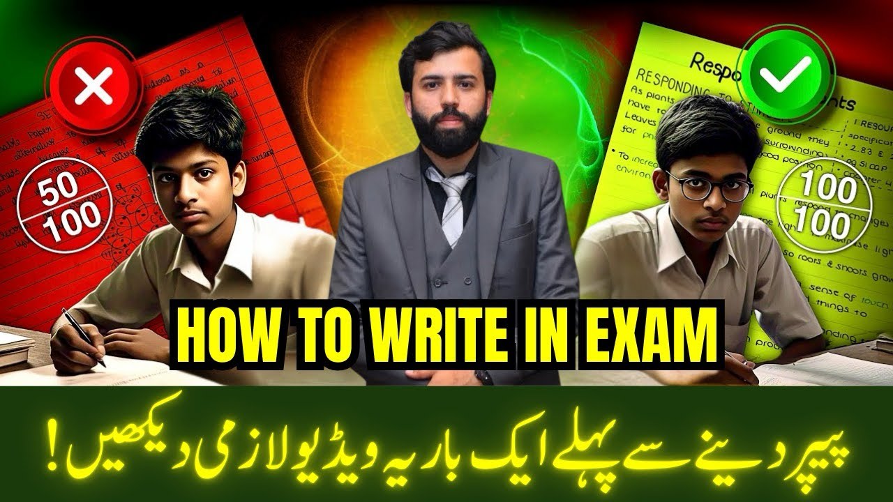 How to Write Answer in Exam | 5 Tips to Hack Your Exam paper | Sir ...