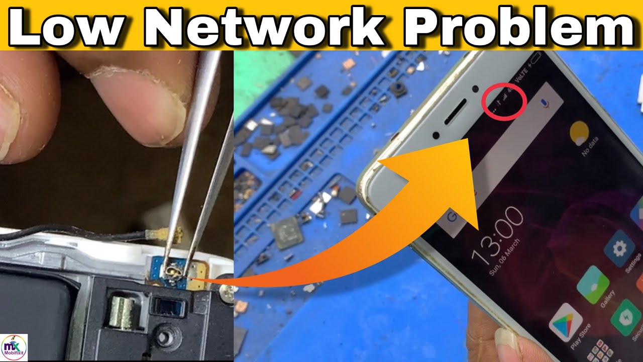 Low Network Problem Solution | Redmi Note 4 Network Problem | Mobifixit ...