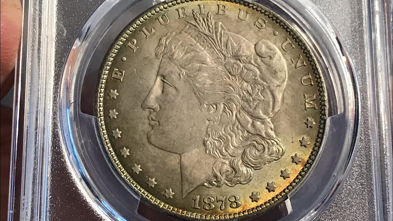 I Found Treasure At The Long Beach Coin Show...A Toned 1878 Doubled ...