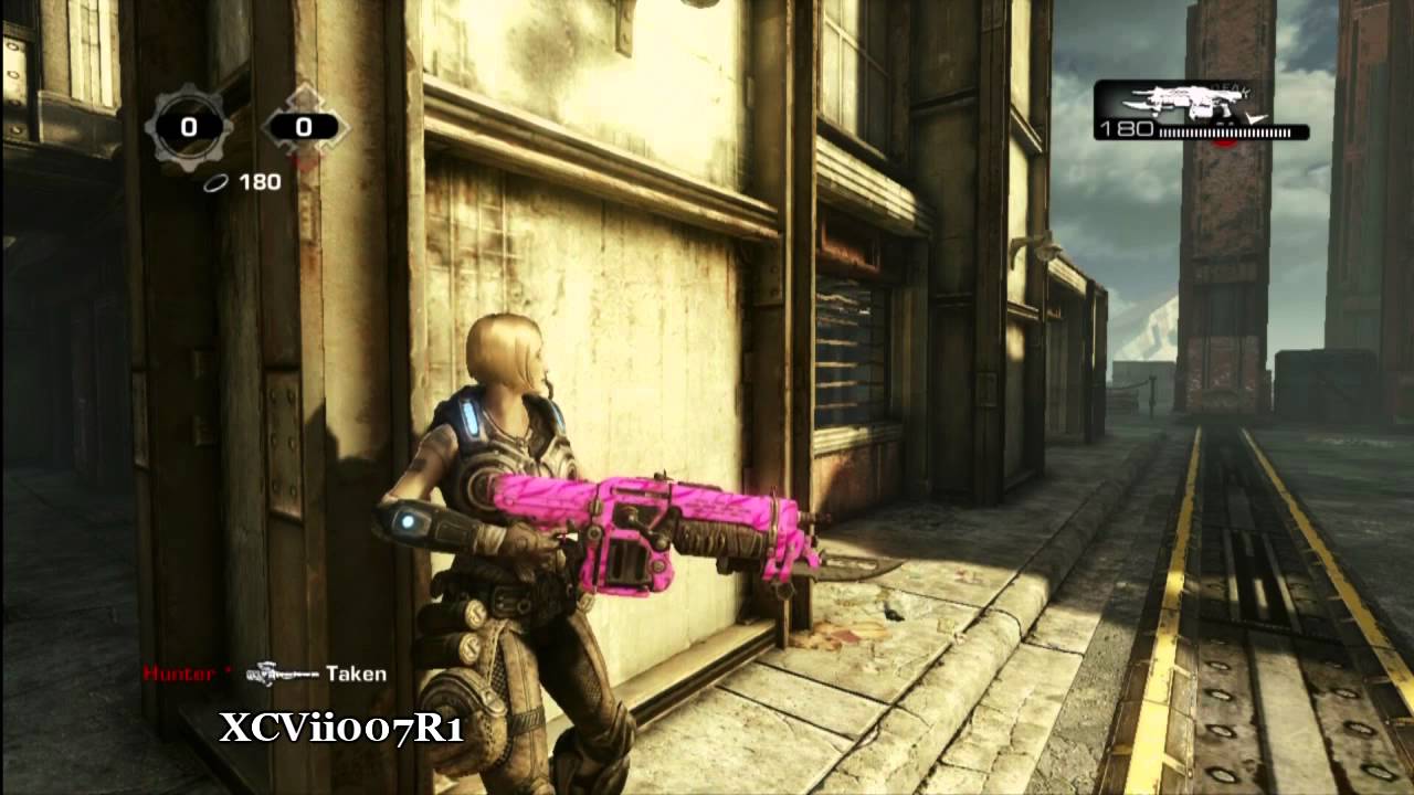 Gears of War 3 - DEADLY CUTE Weapon Skin - YouTube