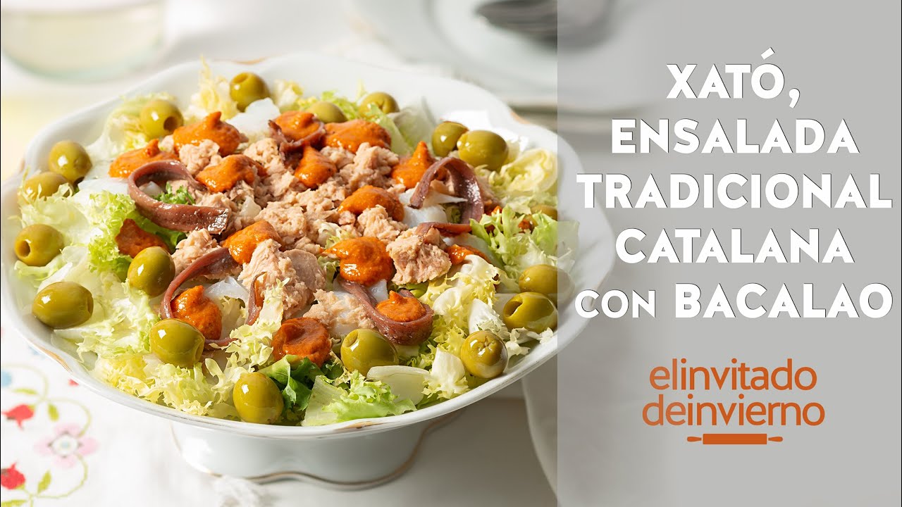 {Xató o xatonada}, ensalada tradicional catalana con bacalao - YouTube