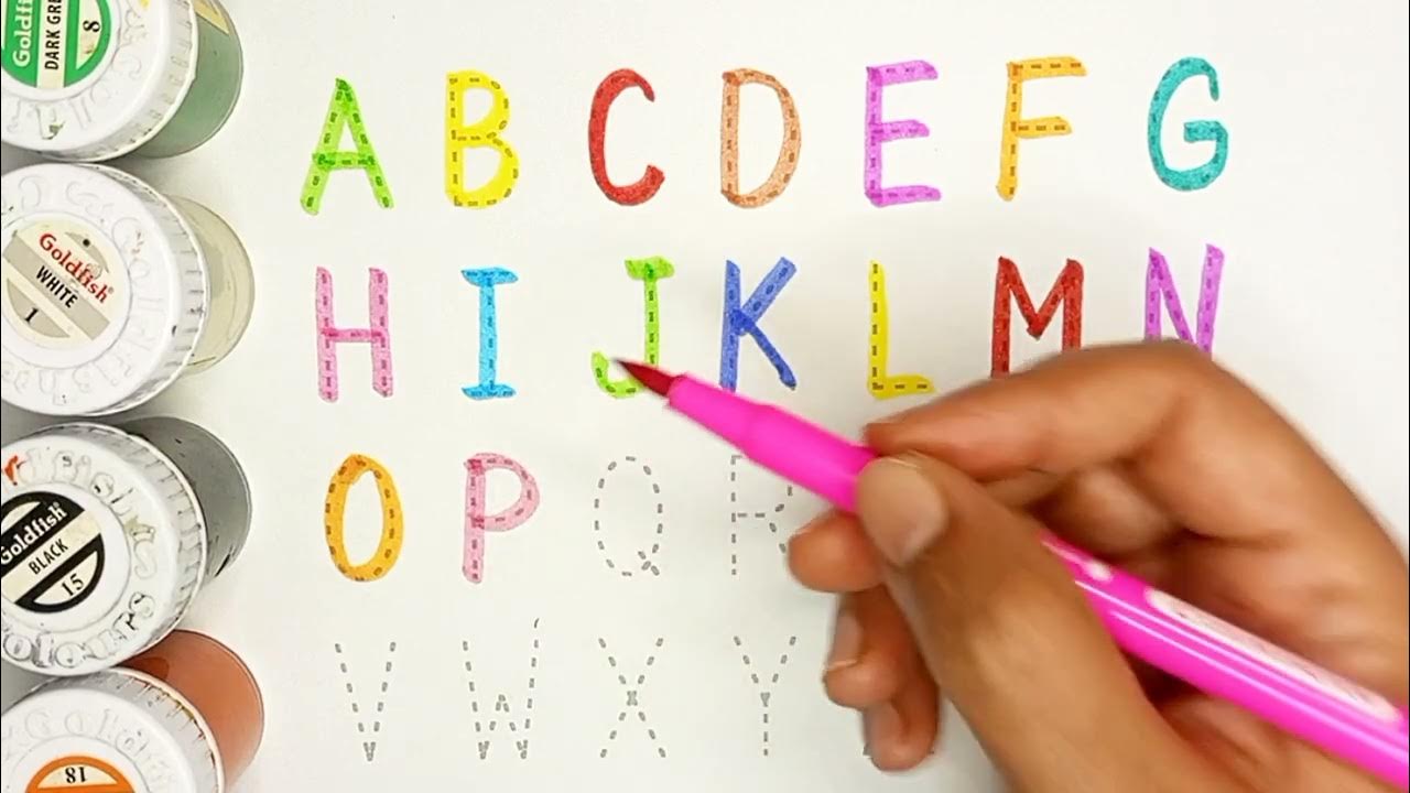 Alphabets ABC ||Easy to learn for kids and toddlers ||Unlocking the ABC ...