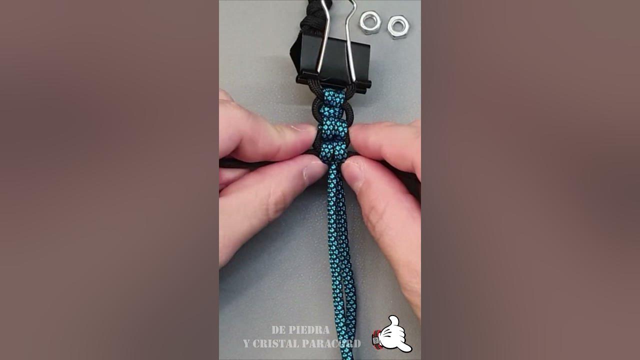 Cómo Hacer una Pulsera Paracord Sin Hebilla con Tuercas: Guía Completa ...