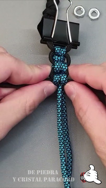 Cómo Hacer una Pulsera Paracord Sin Hebilla con Tuercas: Guía Completa ...