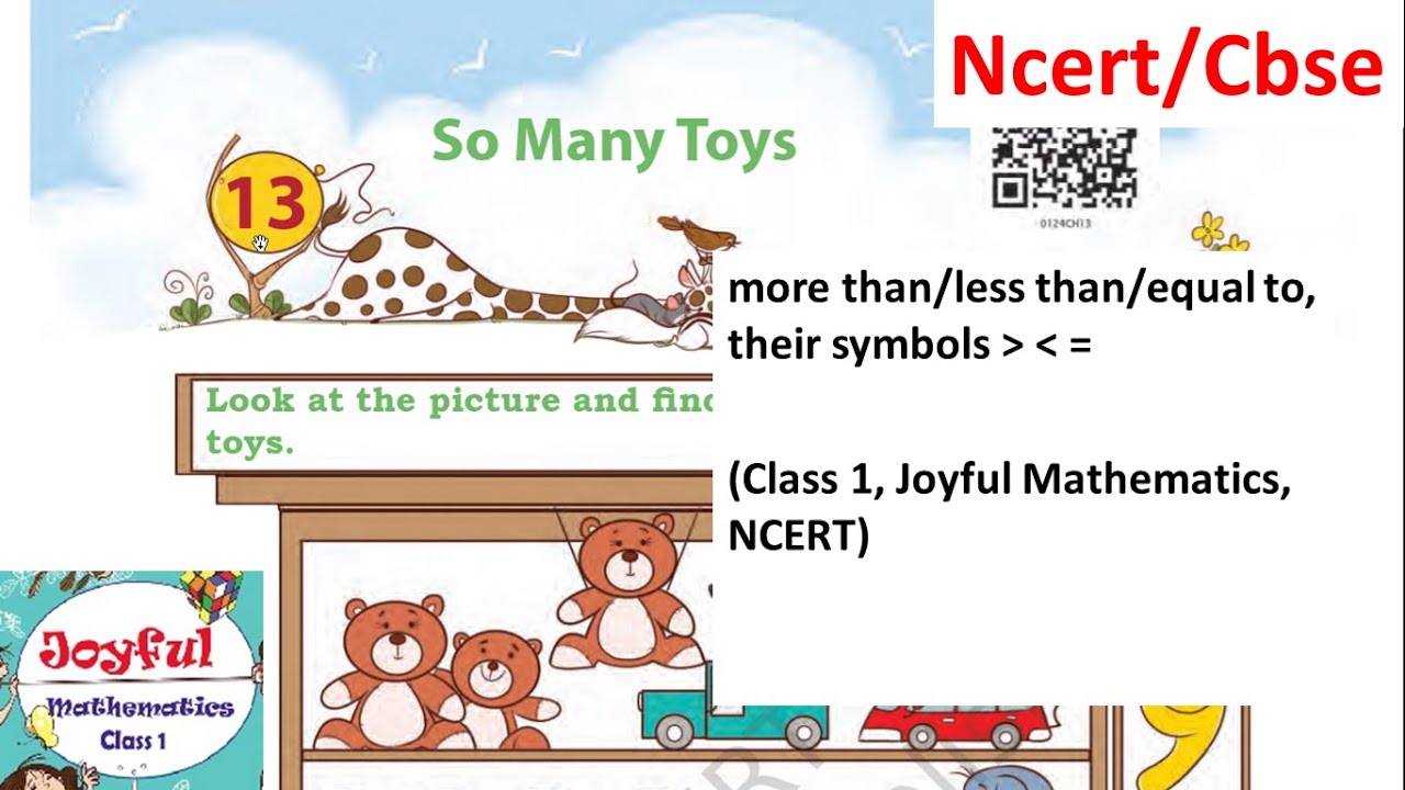 Chp13 So Many Toys (JOYFUL MATHS book) Class 1 CBSE/NCERT Solution ...