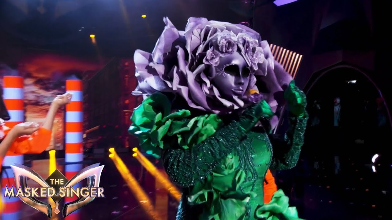 Flower singing “9 To 5“ by Dolly Parton/ THE MASKED SINGER SEASON 2 ...