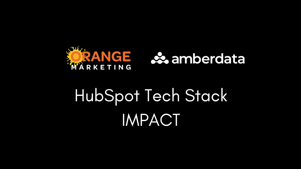 How Amberdata Achieved Success with the HubSpot Tech Stack | An Orange ...