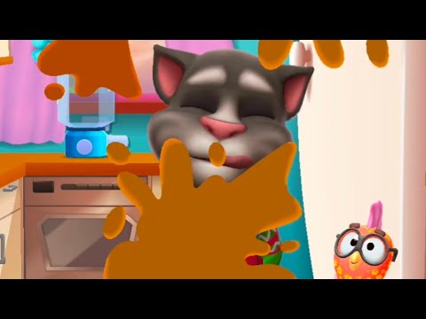 My Talking Tom 2 😺 Tom's mixer broken 💔😔 The tom house funny video ...