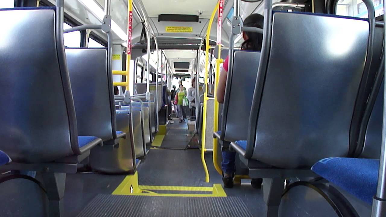 Orange County Transit Authority 2013 New Flyer XN60 #7620 - YouTube