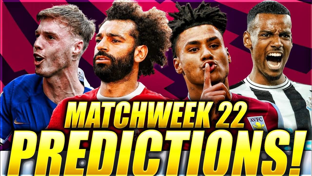 PREMIER LEAGUE PREDICTIONS WEEK 22| The Prem Predictions Show - YouTube