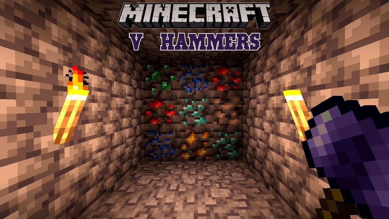 Minecraft | vanilla hammers mod for pe 1.19 & 1.18 .. ( Direct link ...