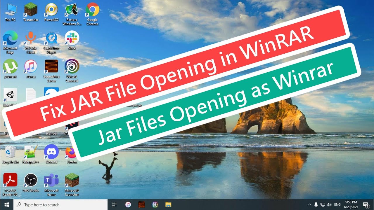 Fix JAR File Opening in WinRAR - JAR Files Opening as WinRAR Archive ...