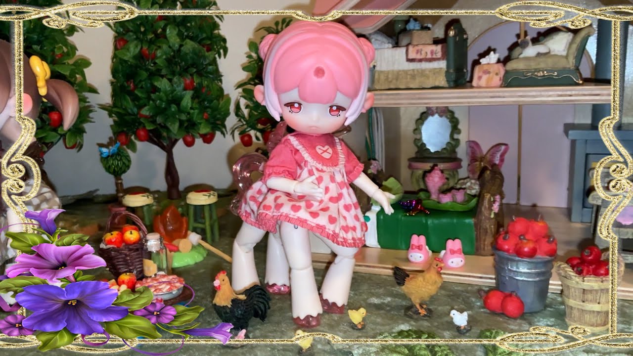 Dolls in Detail: BJD Centaur Dolls & Dollhouse Miniature Tour of Their ...