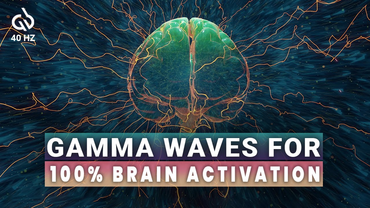 Activate 100% of Your Brain: Hyper Gamma Binaural Beats for Genius Brain - YouTube