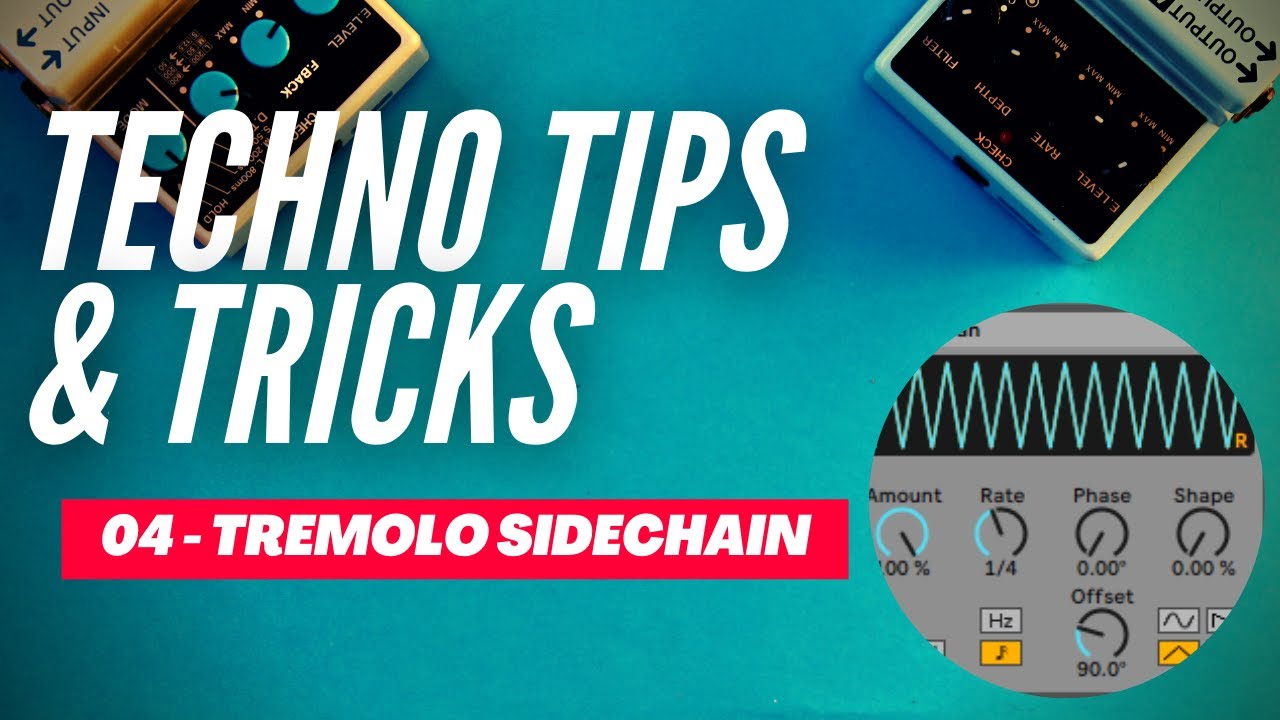 Sidechain compression without a compressor? - Techno Tips & Tricks 04 - YouTube