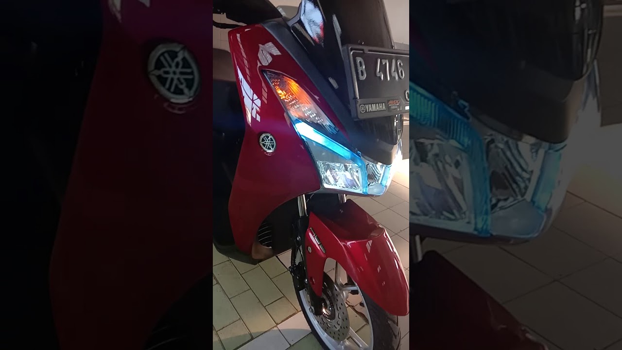 Modifikasi simpel yamaha lexi - YouTube