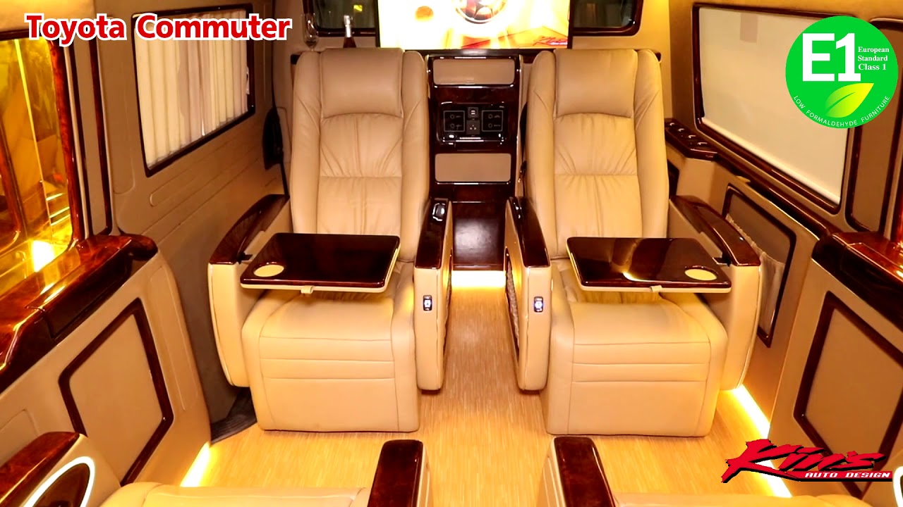 Toyota Hiace Commuter Luxury Vip By.... Kin’s Thailand - YouTube