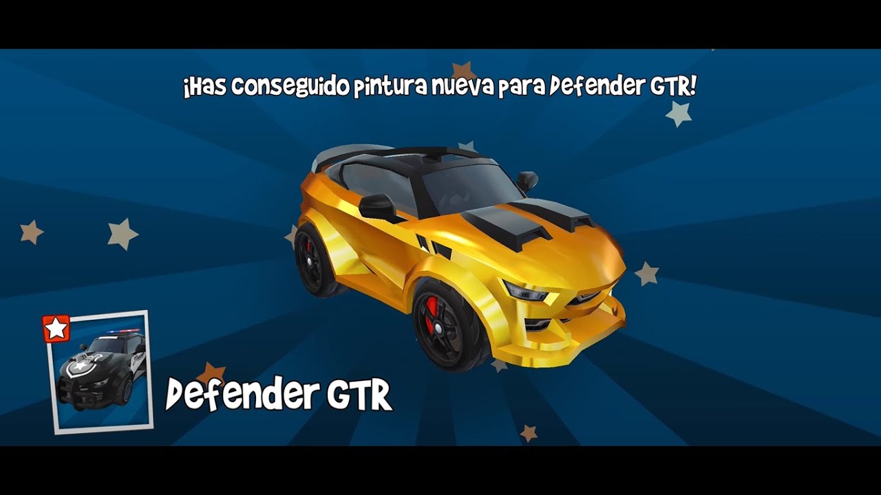 Beach Buggy Racing 2, 👑 Skin Gold Defender GTR 👑 Android #852 - YouTube