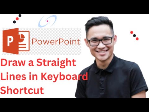 How To Draw a Straight Lines in Keyboard Shortcut Powerpoint 2025 Full ...