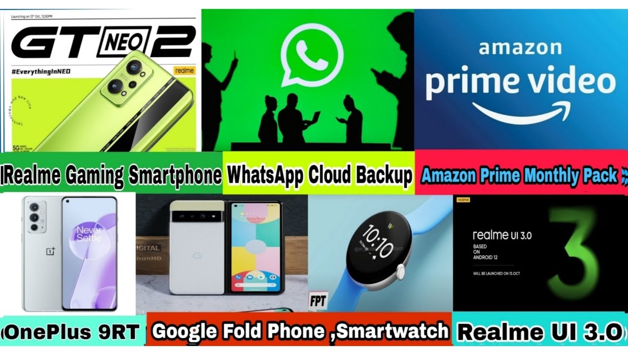 Google Fold Smartphone, Amazon prime Monthly Pack, Oneplus 9RT ...